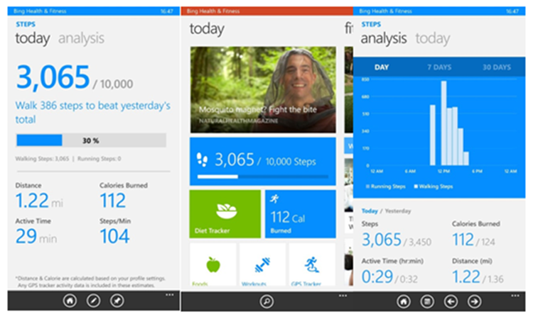 Bing Health and Fitness app review | Coach