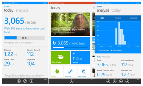 Bing Health and Fitness app review | Coach