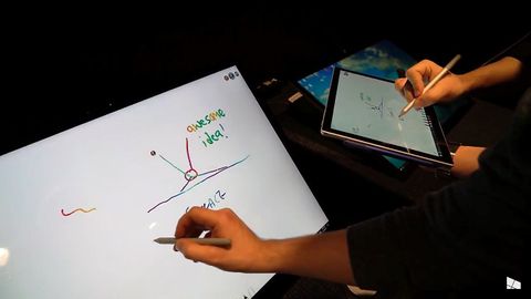 Hands-on with Microsoft's Whiteboard digital-ink collaboration app ...