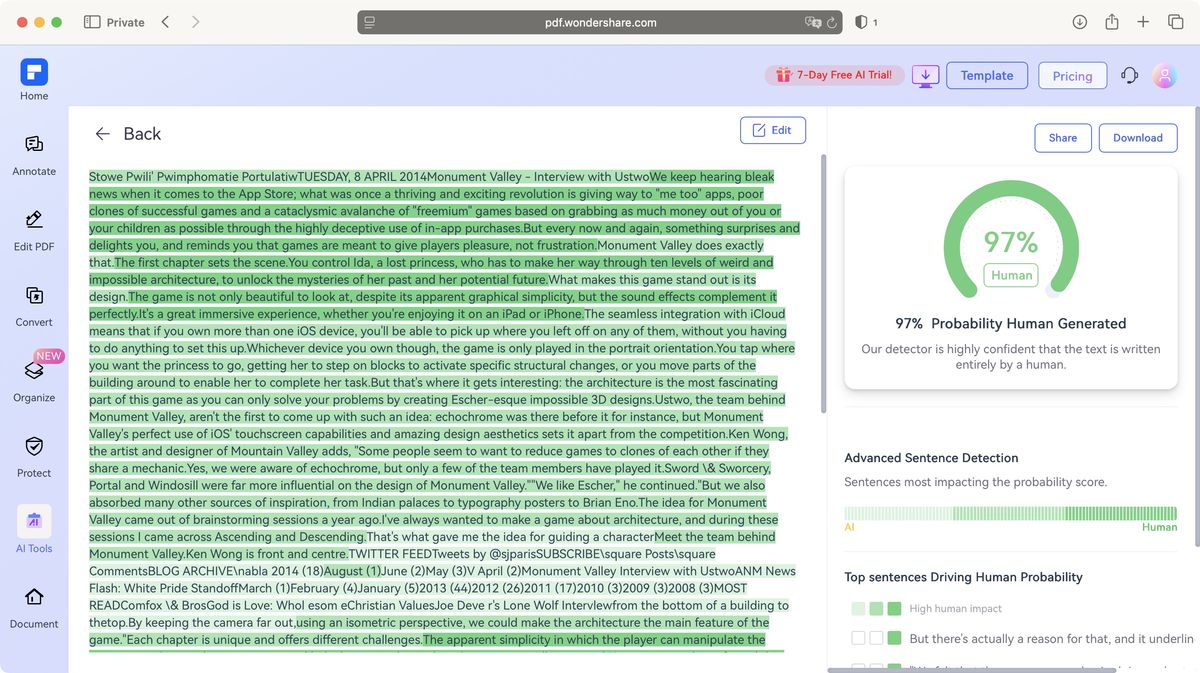Wondershare HiPDF PDF editor (2025) review | TechRadar