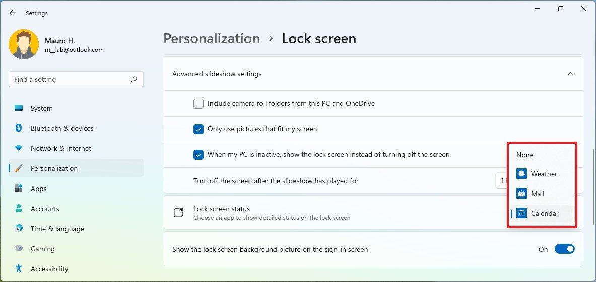 How to customize Lock screen settings on Windows 11 | Windows Central