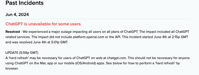 ChatGPT was down again – here’s what you need to know about the outage ...