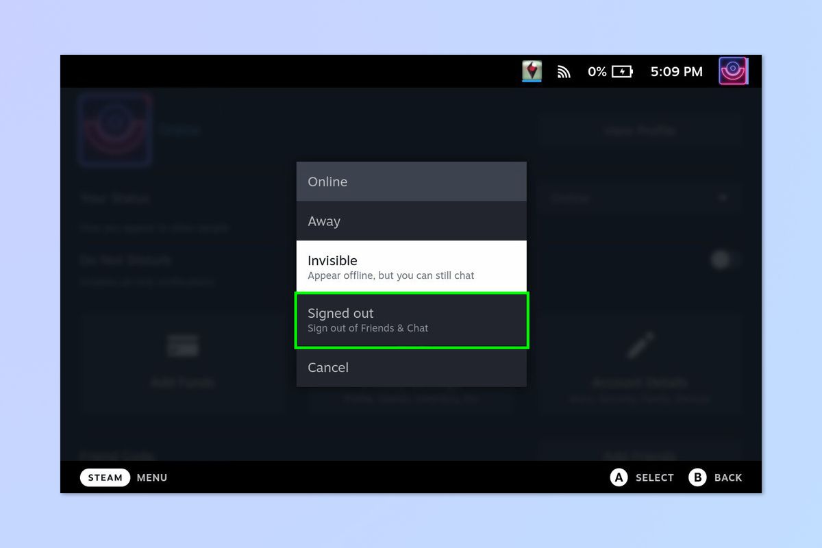 How to appear offline on Steam | Tom's Guide