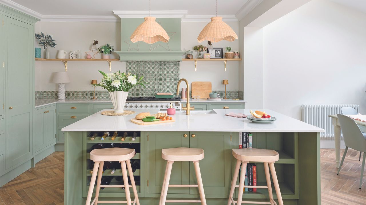 Can you have a hot water tap on a kitchen island? | Ideal Home