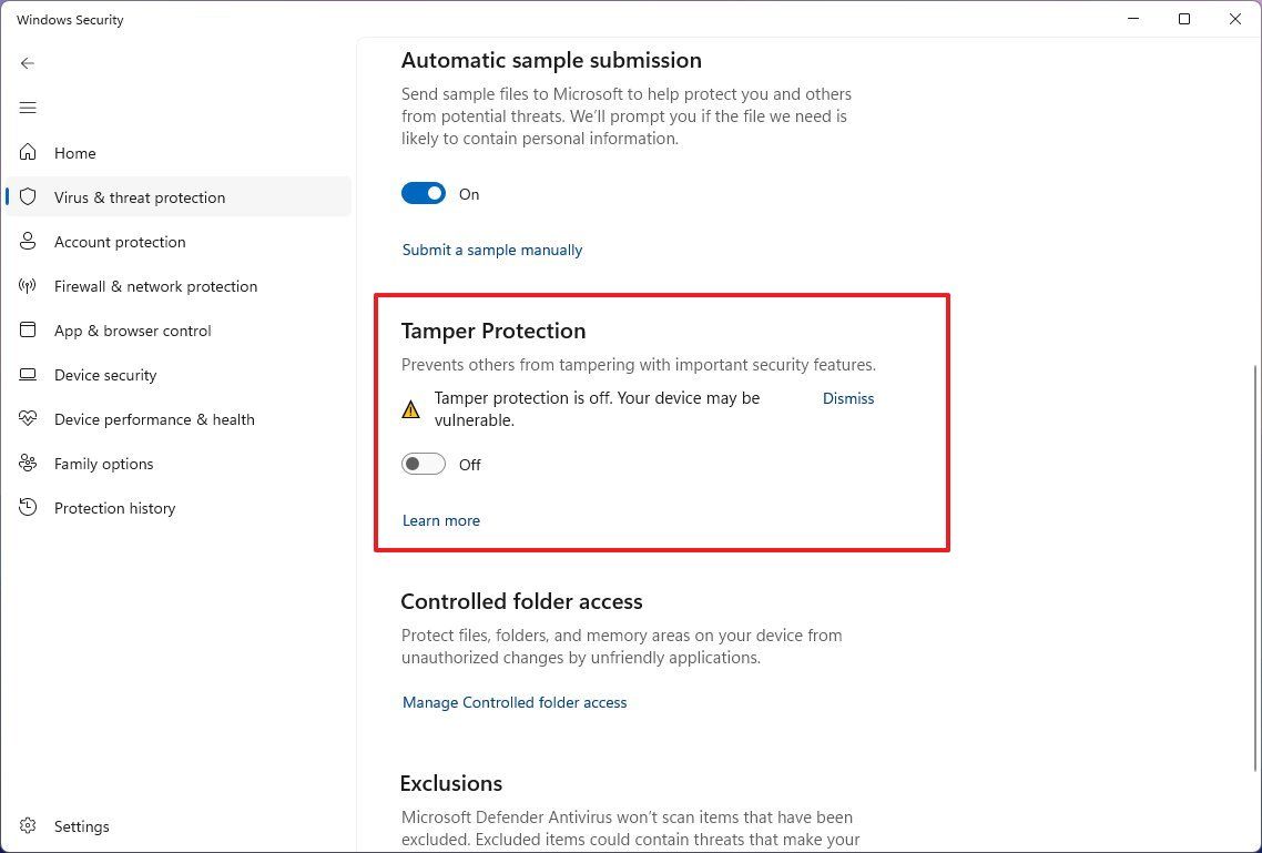 How to get started with Microsoft Defender Antivirus on Windows 11 ...