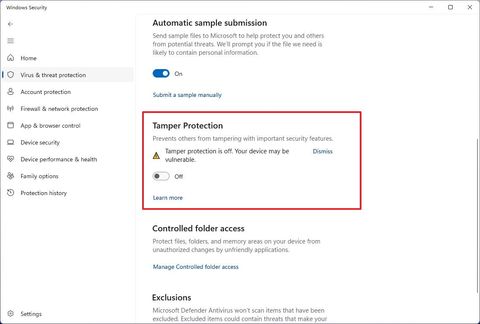 How to get started with Microsoft Defender Antivirus on Windows 11 ...
