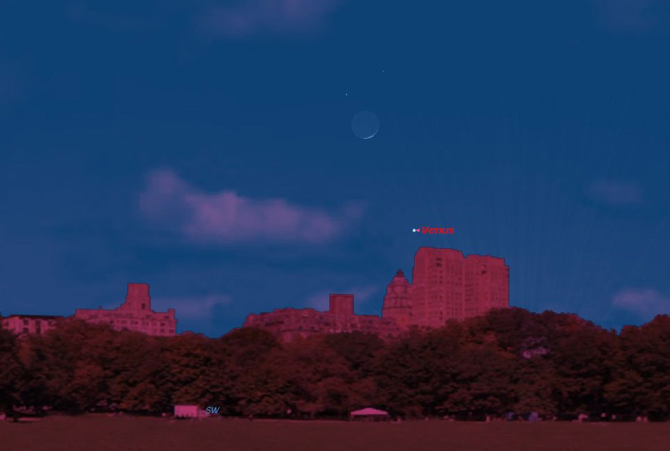 Venus and Moon Share Last Night Sky Encounter Tonight for Nearly a Year ...