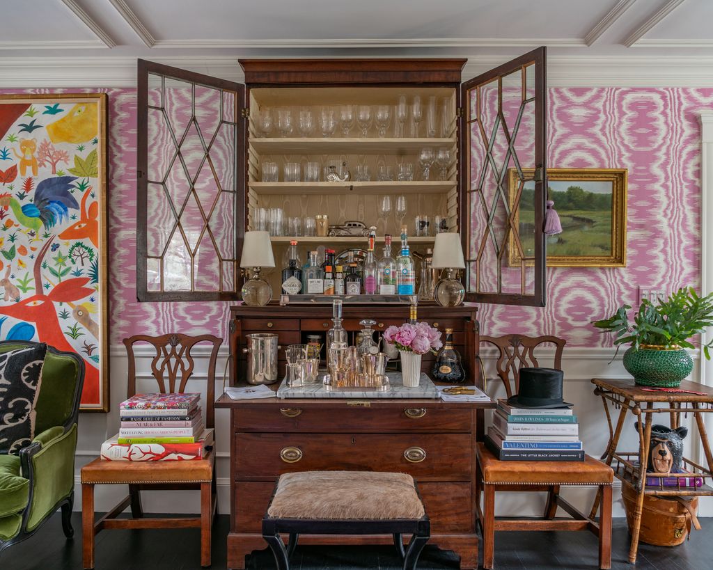 Inside an designer's maximalist Boston home | Homes and Gardens