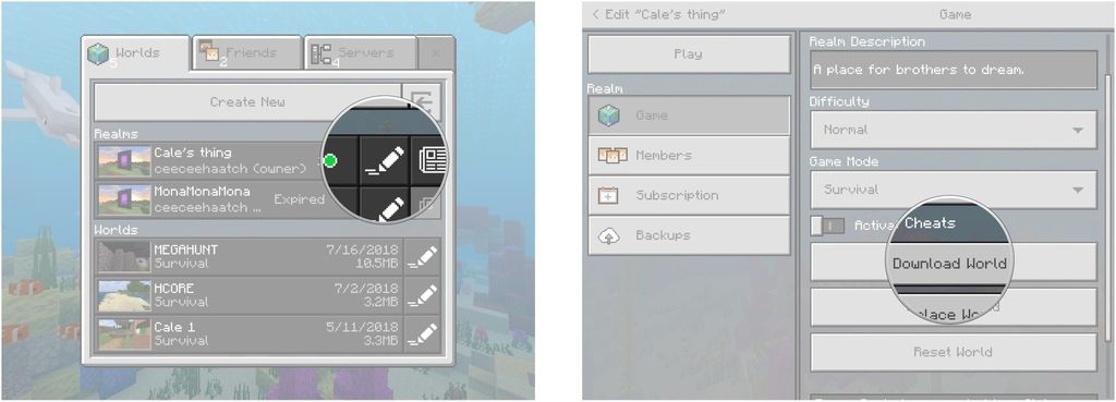 How to set up and manage a Realm in Minecraft Bedrock Edition | Windows ...