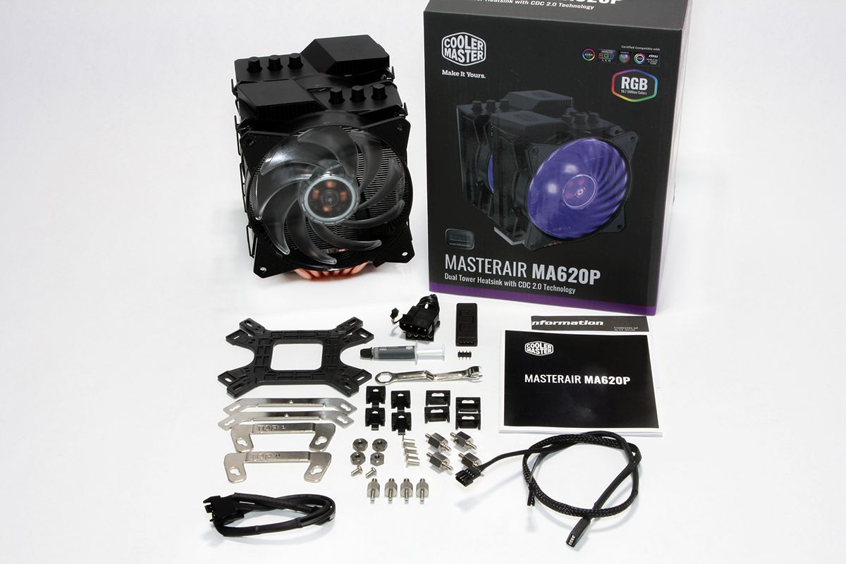 Cooler Master’s RGB Twin Towers: The MasterAir MA620P | Tom's Hardware