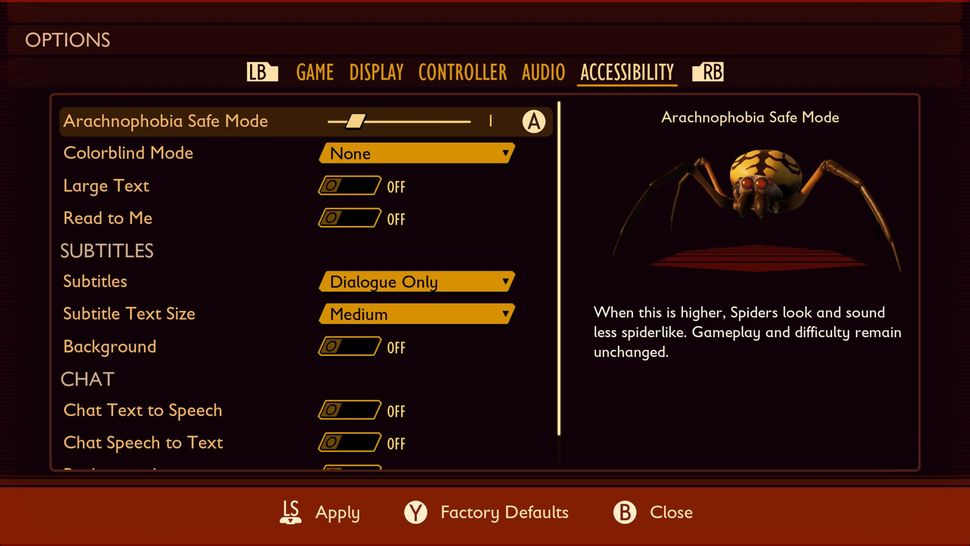 Grounded guide: How to use Arachnophobia Safe Mode to remove spiders ...