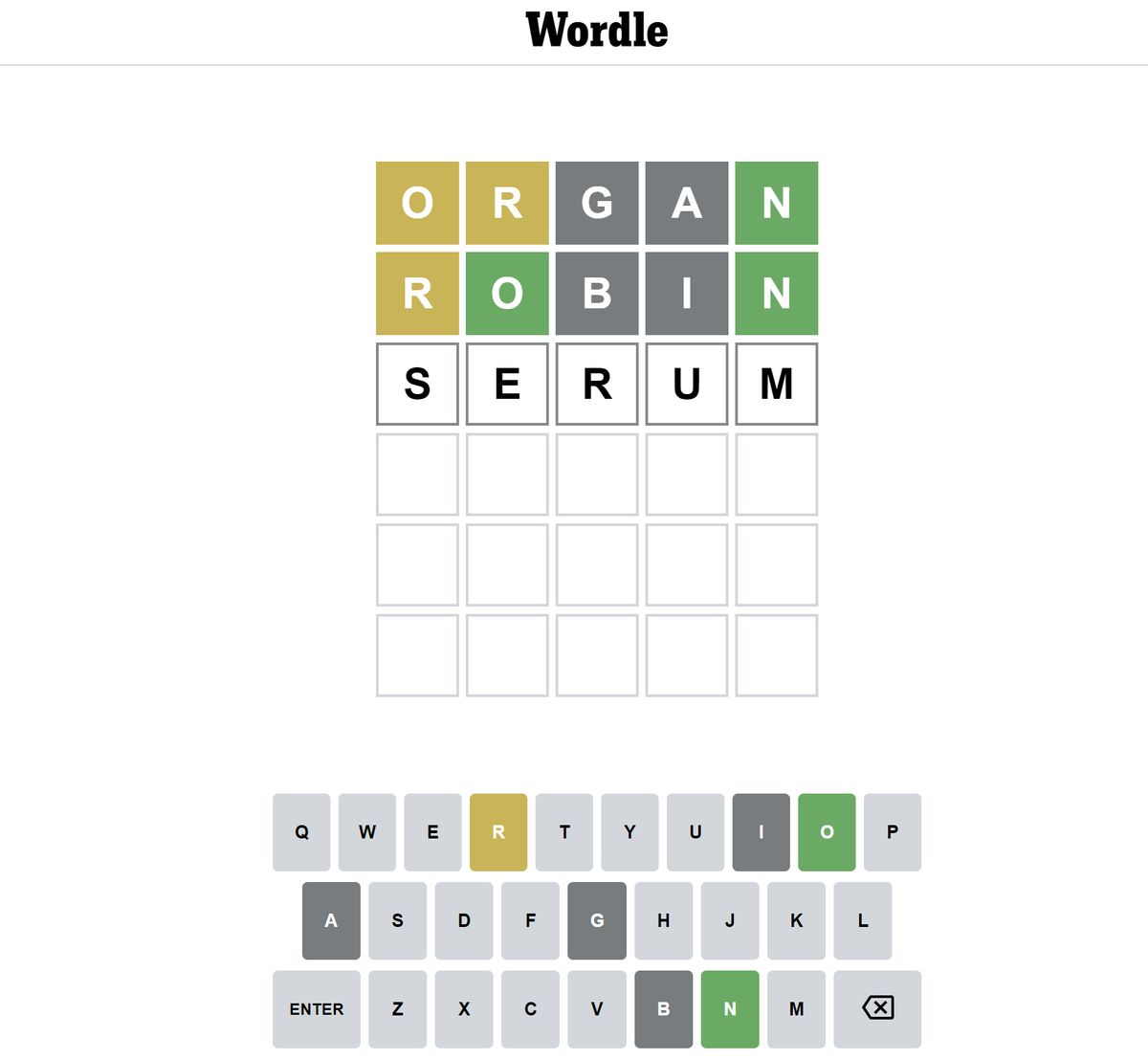 How I solved Wordle #257 - spoilers for today's hard-fought answer ...