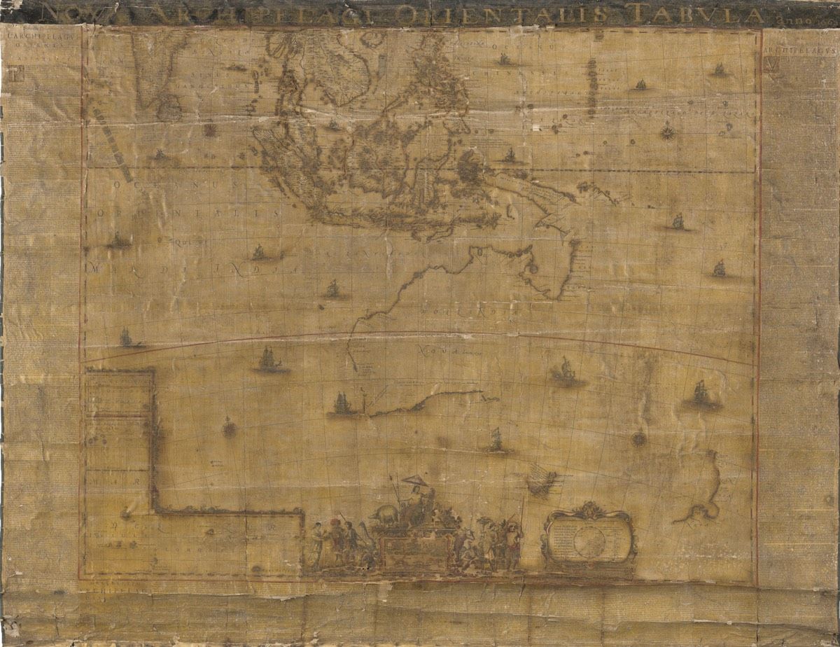 Tasmanian Treasure: Rare 17th-Century Map of Australia Resurfaces ...