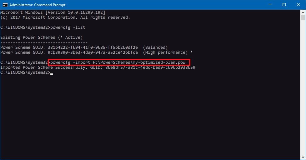 How to Export & Import Power Plans in Windows 10 | Windows Central