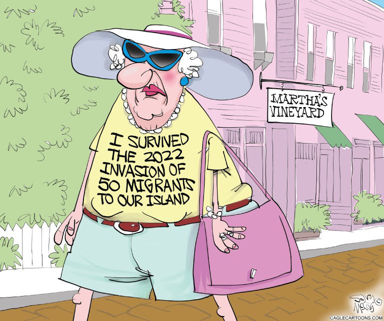 7 cartoons about DeSantis and Abbott's migrant relocation | The Week