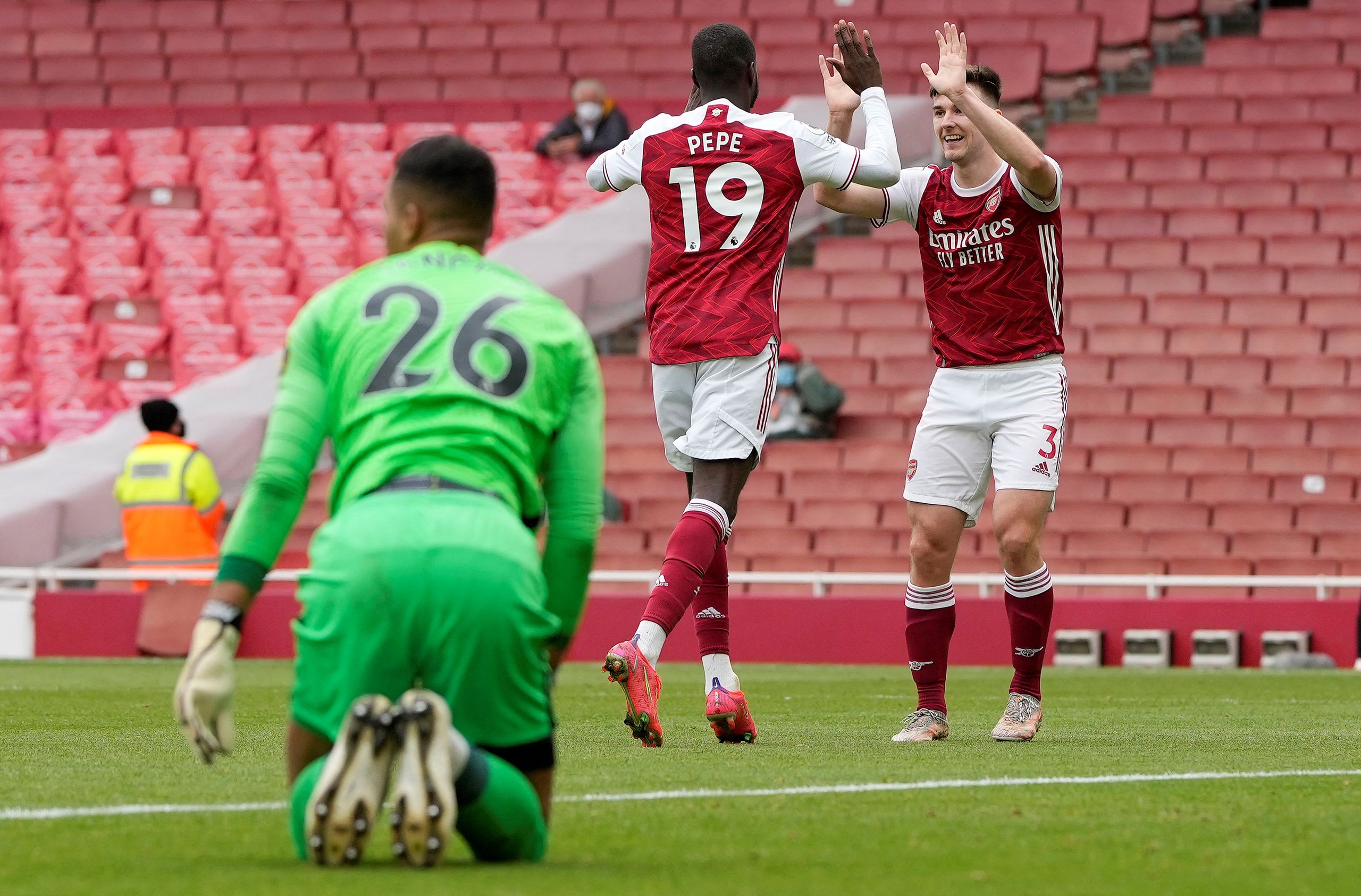 Pepe hits double but Arsenal miss out on Europe | FourFourTwo