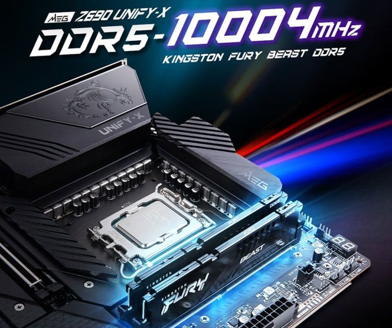 Kingston Fury Beast DDR5 Overclocked to 10,004 MT/s | Tom's Hardware