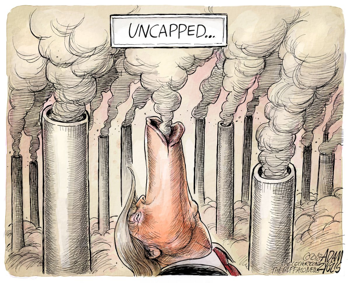 Political cartoon U.S. Trump EPA pollution climate change | The Week