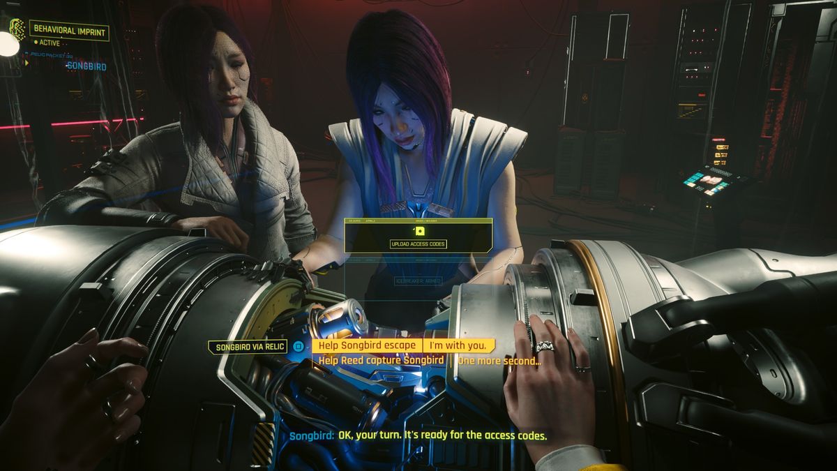 Should you help Songbird or Reed in Cyberpunk 2077: Phantom Liberty ...