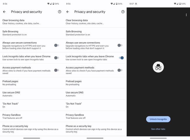 How to secure your Chrome incognito tabs behind a fingerprint | Android ...