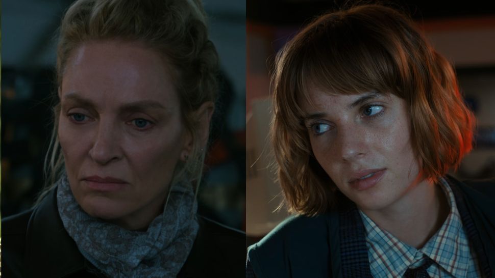 Uma Thurman Warned Maya Hawke To Keep Her Shoes On While Filming With ...