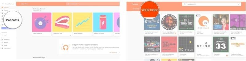 How to use Podcasts in Google Play Music on the web | Android Central