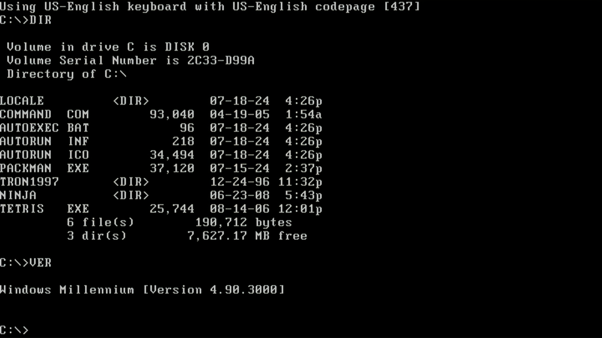 Enthusiast demos ancient MS-DOS and games running 'from the metal' on ...