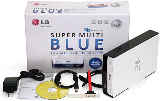 LG BE12LU30 - Three External USB And eSATA Blu-ray Burners Tested | Tom ...