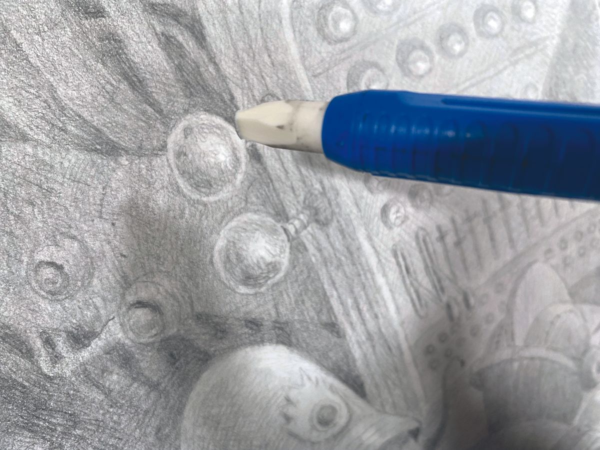 How to draw a scene in graphite | Creative Bloq