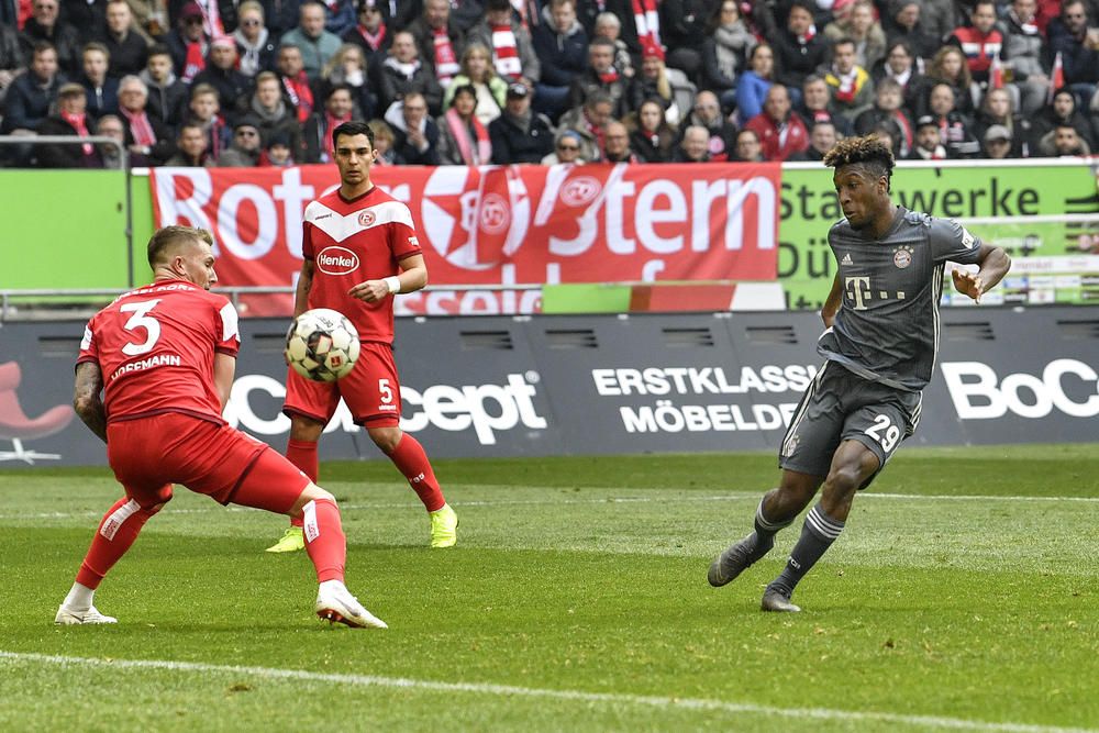 Bayern back on top of Bundesliga after putting four past Fortuna ...