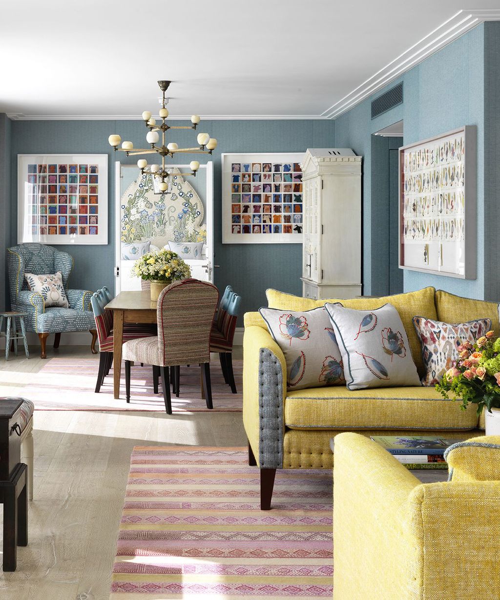 Kit Kemp reveals how to create the illusion of space with a rug | Homes ...