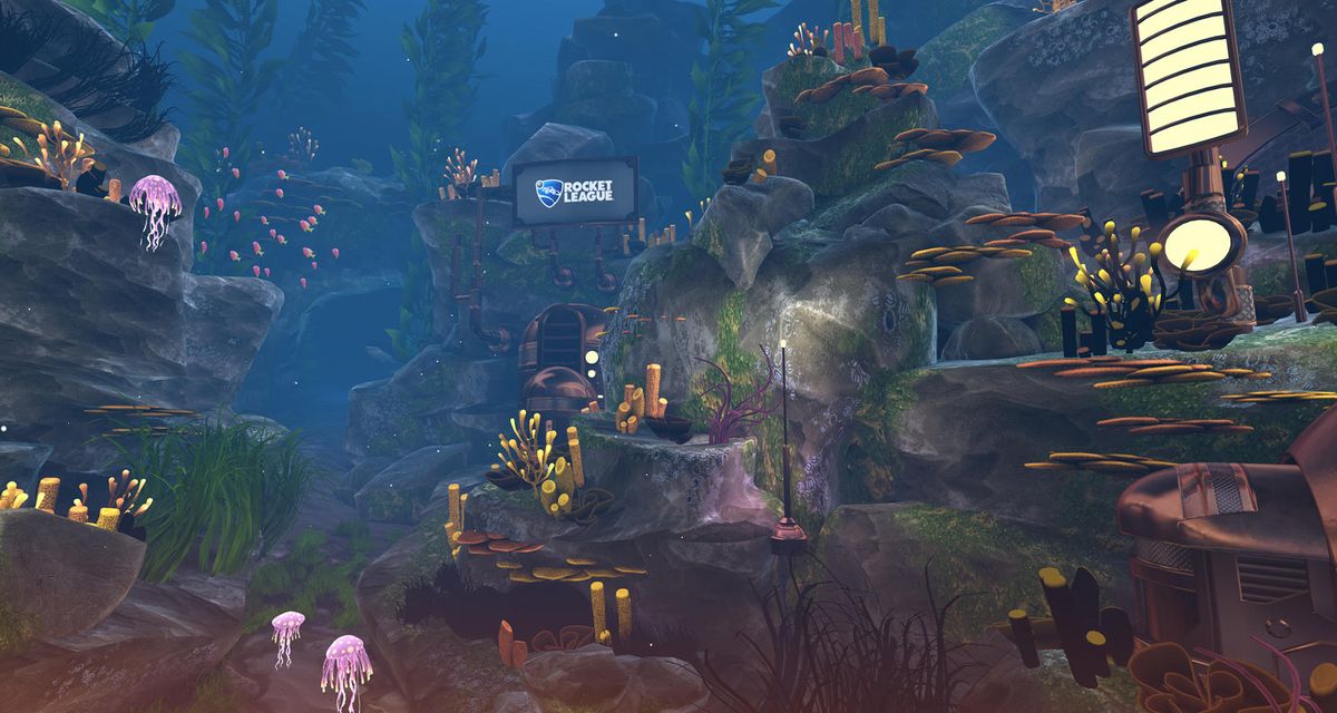 Rocket League update adds AquaDome, AquaCars | PC Gamer