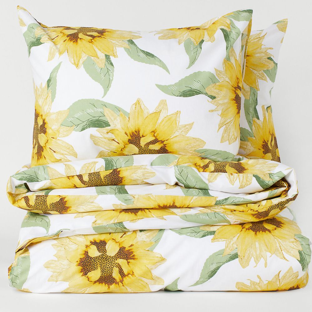 Love sunflowers? Don't miss the new H&M bedding – before it sells out ...