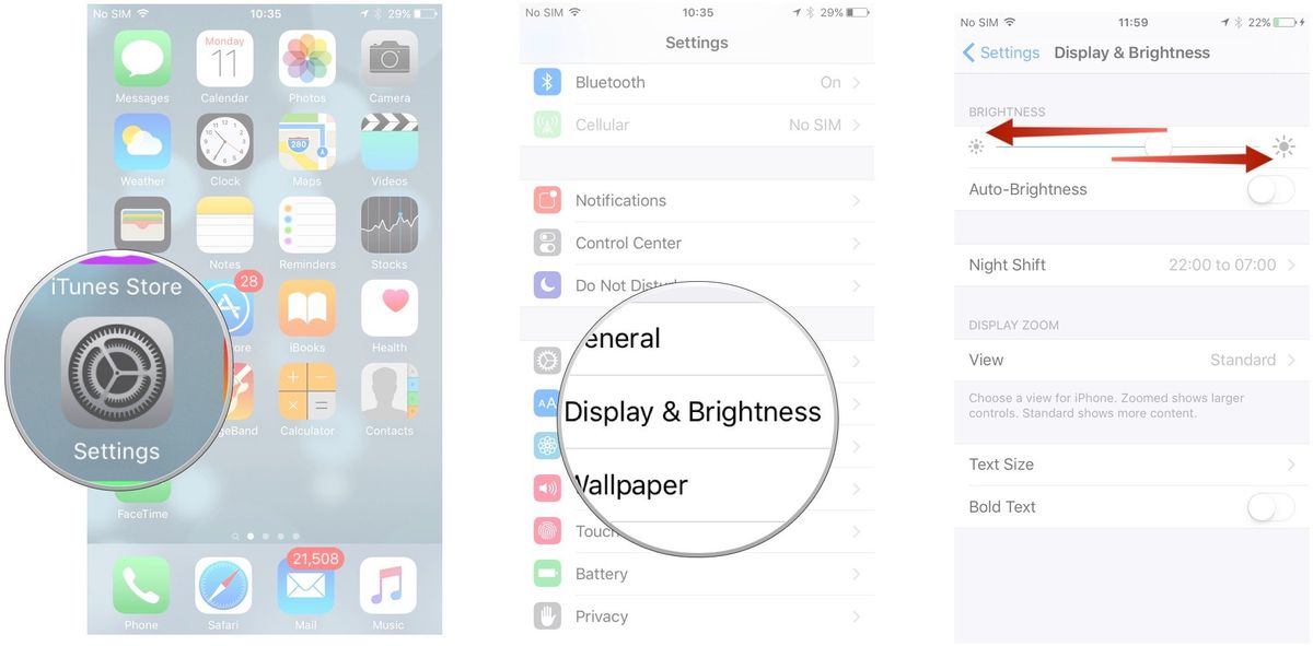 How to adjust your iPhone's brightness settings | iMore