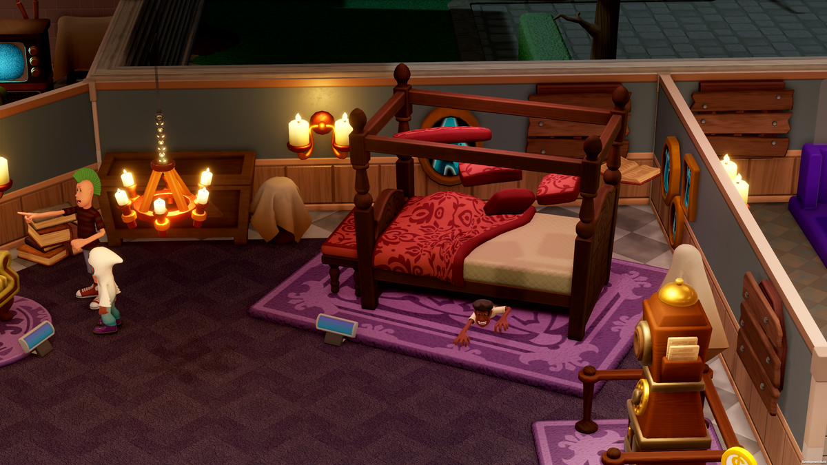 It turns out Two Point Museum is so perfect for my Sims decorator ...