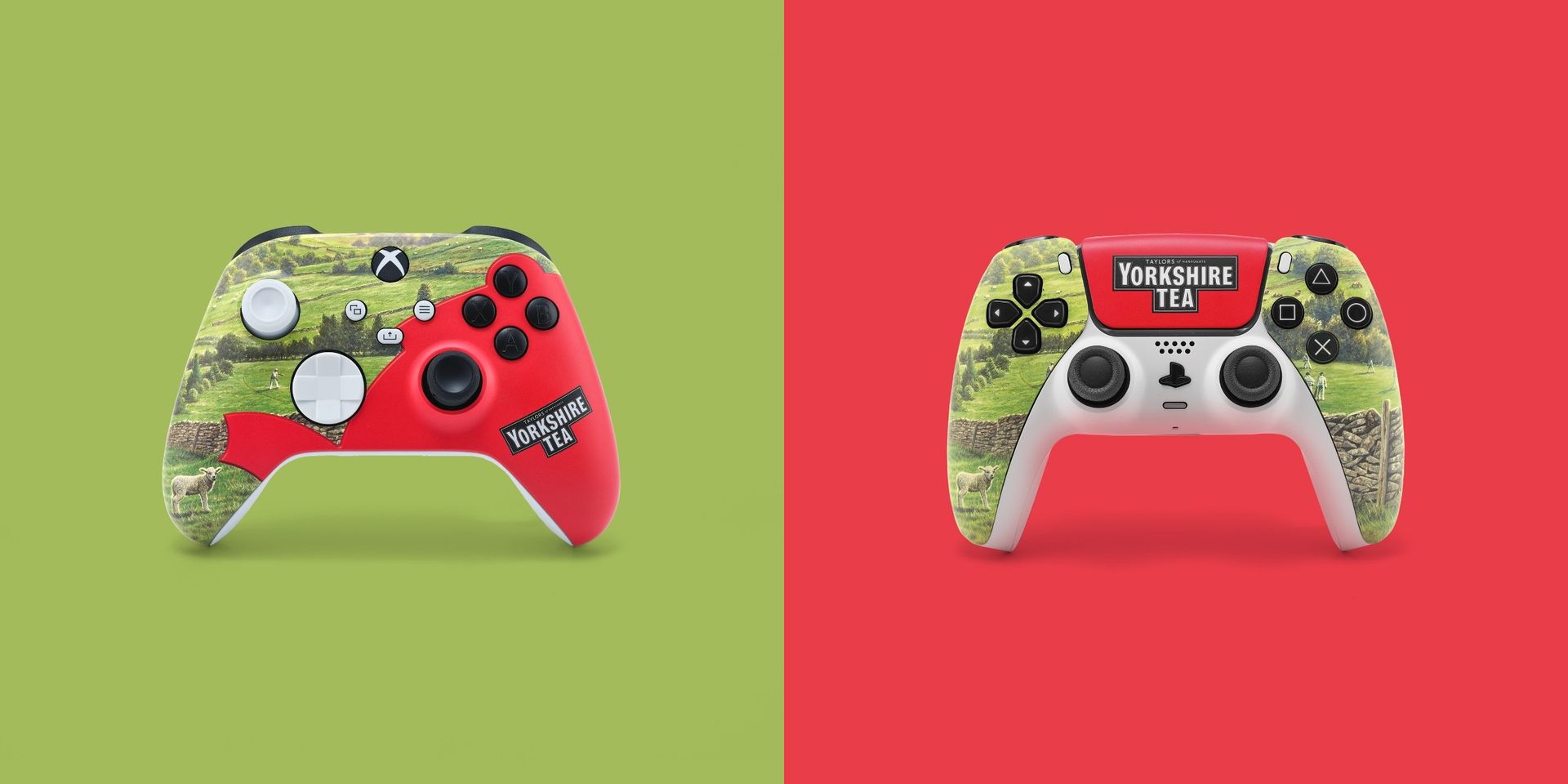Get your hands on these official Yorkshire Tea Xbox and PS5 controllers ...