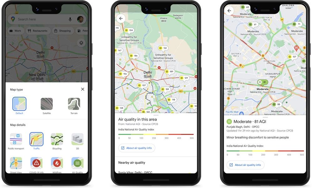 Google Maps Street View returns to India alongside new features ...