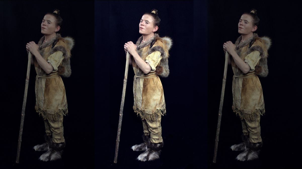 See a stunning, life-like reconstruction of a Stone Age woman | Live ...