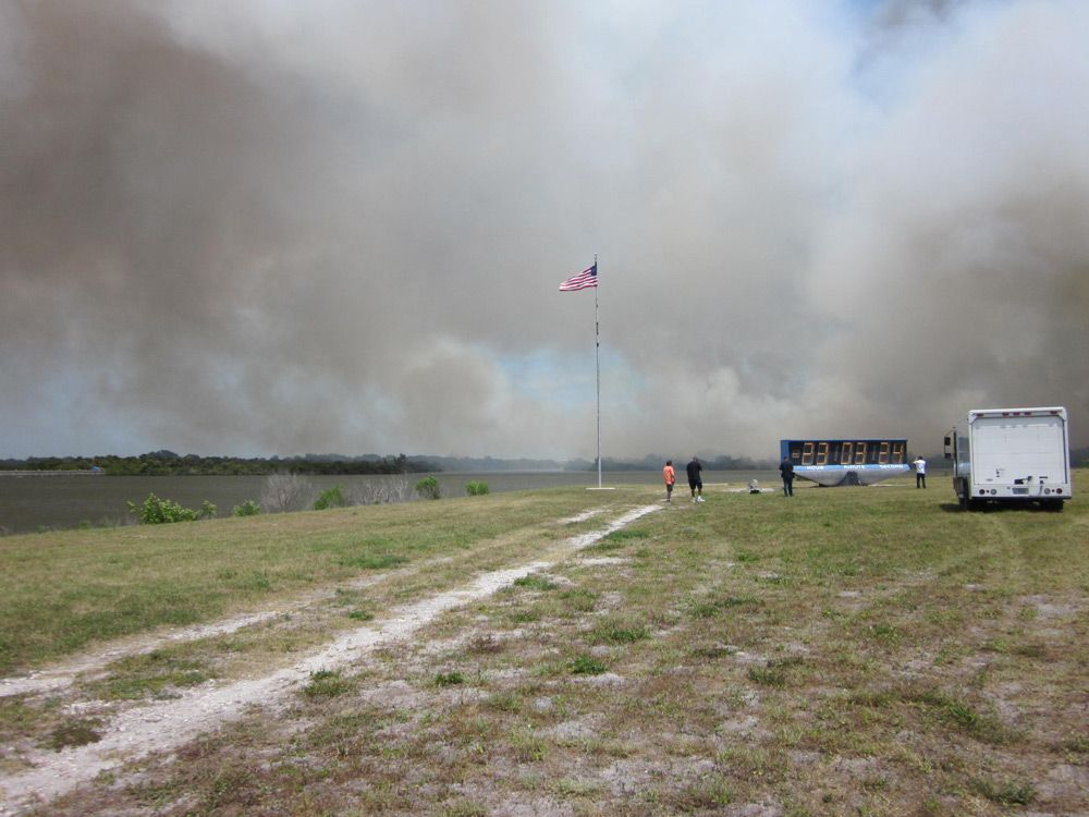 NASA: Brush Fire Near Space Shuttle Launch Site Poses No Threat | Space