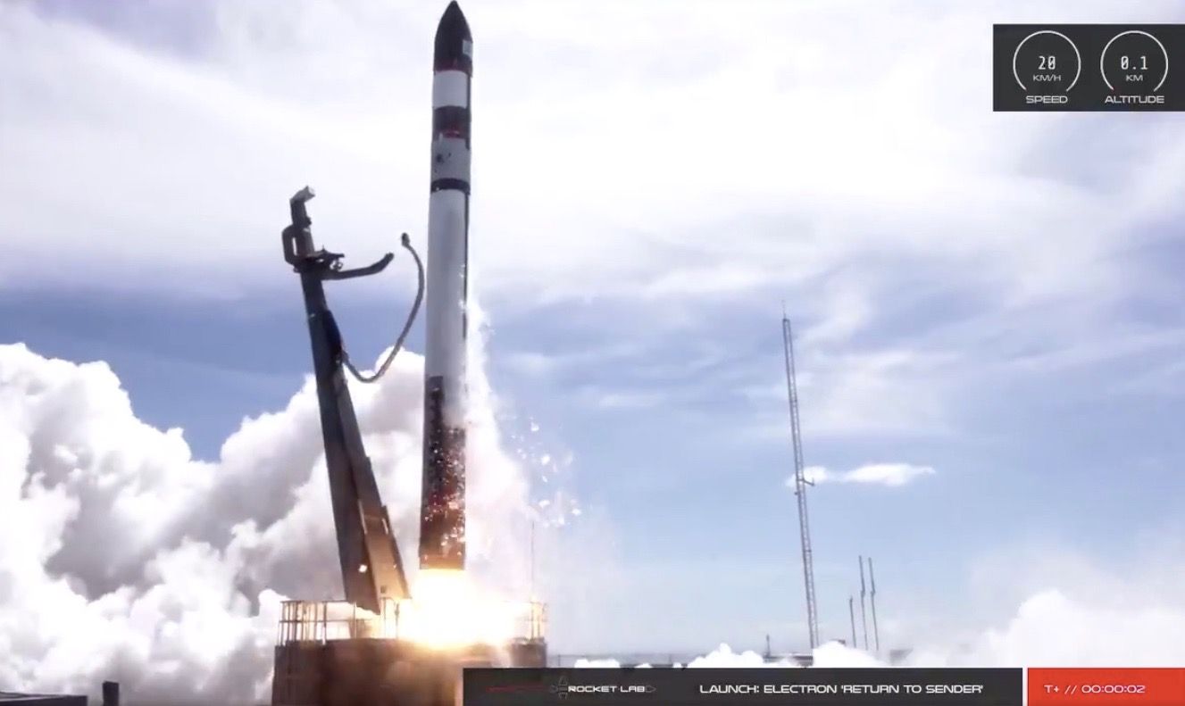 Rocket Lab launches 30 satellites, recovers booster in reusability ...