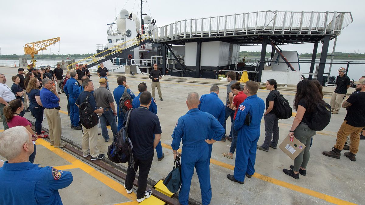 In Photos: NASA Practices Emergency Astronaut Recovery with SpaceX ...