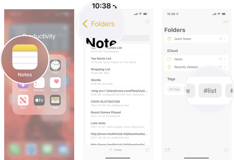 How to use tags in Notes on iPhone and iPad | iMore