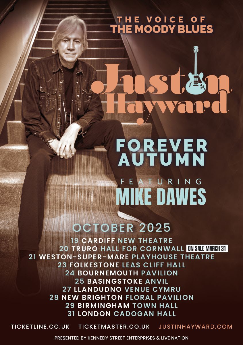 Moody Blues singer Justin Hayward announces Forever Autumn tour for ...