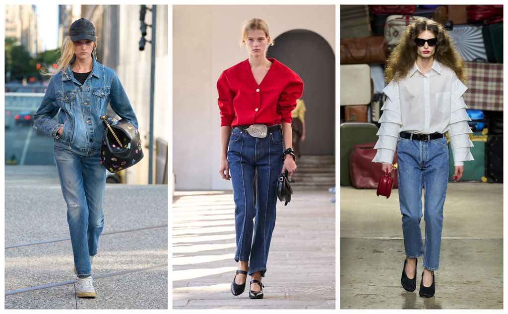 The Top 5 Denim Trends of 2025, According to the Runways | Marie Claire