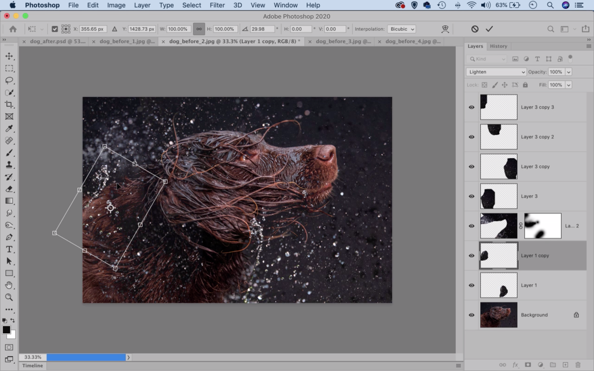 Perfect your pet portraits by adding layer effects in Photoshop ...