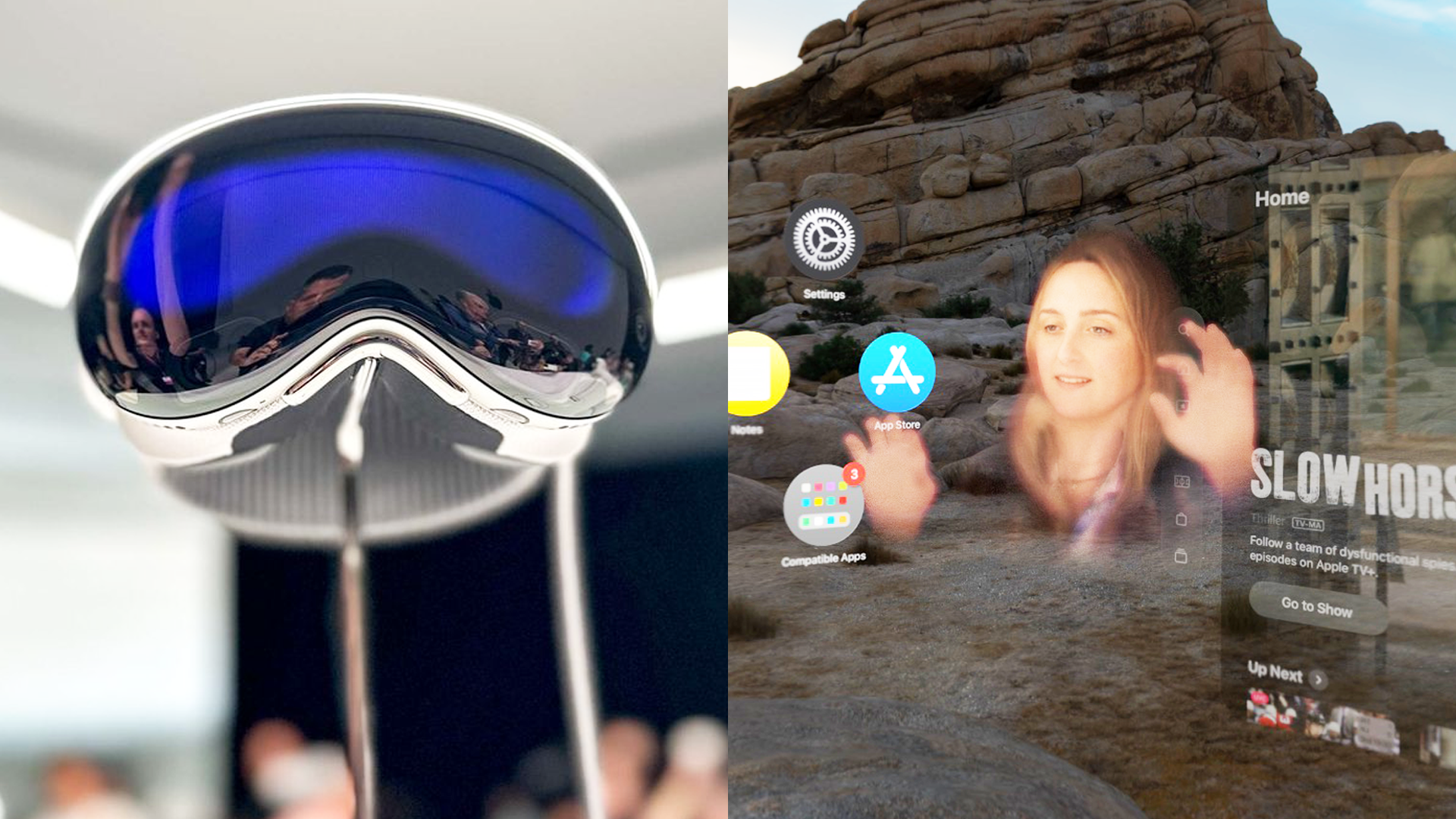 I used Apple Vision Pro’s new Spatial Persona feature to transport my ...