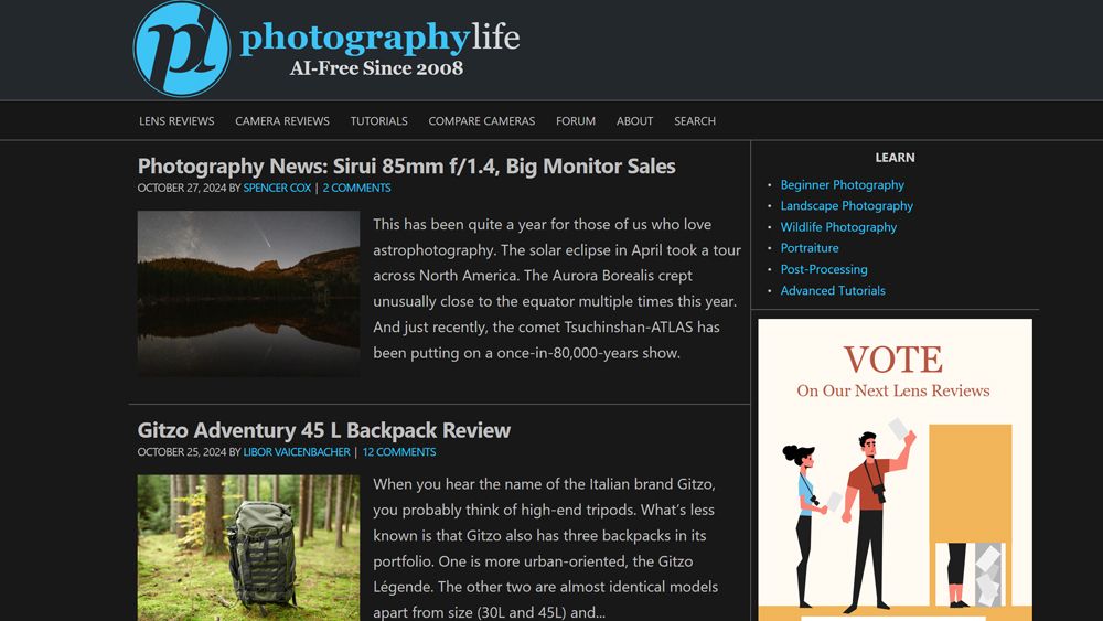 The 17 best photography websites | Creative Bloq