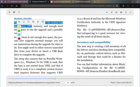 How to use Microsoft Edge's reading features in Windows 10 April 2018 ...