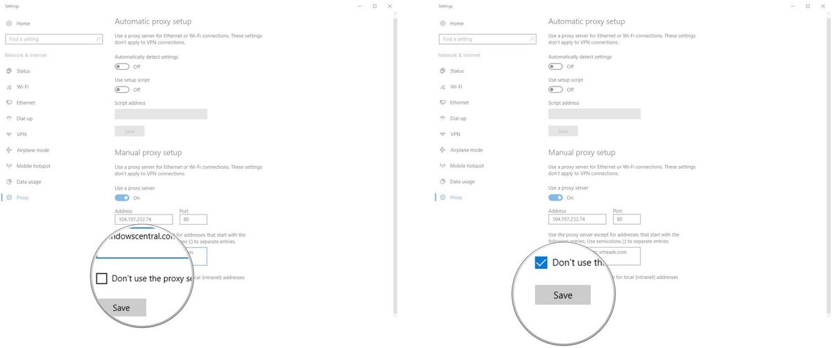 How to set up a proxy server in Edge for Windows 10 | Windows Central