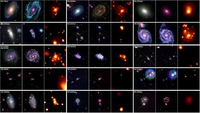 Astronomers See Early Stages of Star Explosions | Space